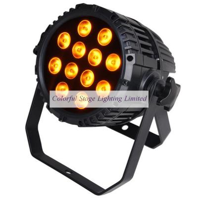 China 12x15W Outdoor RGBAW Five color LED Par Can for sale