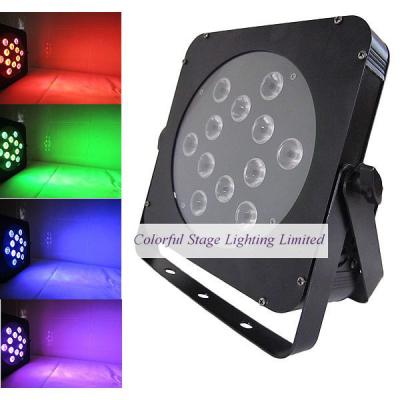 China 12x10W RGBW 4in1 LED Flat Par for sale
