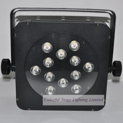 China 12x10W RGBW 4in1 LED Flat Par 64 for sale