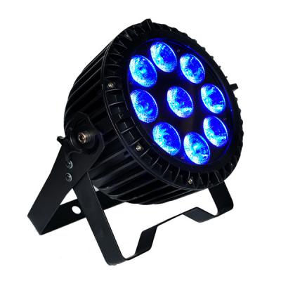 China China Outdoor 9*18W 6in1 RGBWA UV Waterproof LED Par Can Light for sale