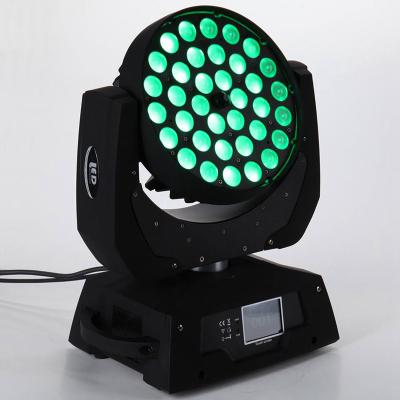 China CE RoHs Free Shipping High quality China 36*18W Zoom 6IN1 RGBWA UV Moving Wash LEDs for sale