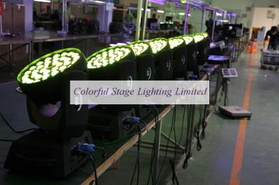 China CE RoHs Free Shipping High quality RGBAW UV 36*18W 6in1 Zoom LED Moving Head Wash for sale