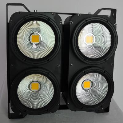 China CE UL High quality Stage Lighting Guangzhou 4 Heads 400W CW Warm white Stage Lighting Blinder for sale