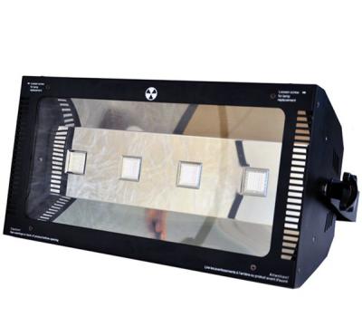 China Free shipping CE RoHs UL High quality 4 X 100W LED Stage Light White 400W DMX LED Strobe for sale