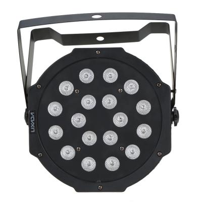 China China Cheap 18 x 3W RGB Mini LED Par Can Plastic LED Par Can for sale