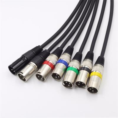 China OEM 5 Pin or 3 Pin XLR DMX Cable Male to Female for Stage Lighting for sale