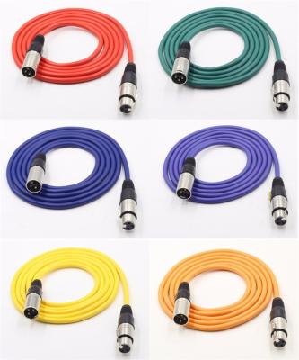 China High quality OEM 5 Pin or 3 Pin XLR Microphone Cable Male to Male M/M for sale