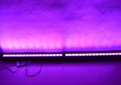 China 18x10W RGBW Quad color LED 4in1 Wall Washer Bar, 4in1 1M Long LED outdoor Wall Washer for sale