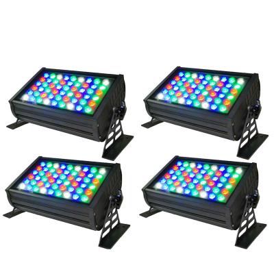 China High Quality CE RoHs Listed 54x3W RGBW DMX LED Wall Washer Light Outdoor for sale