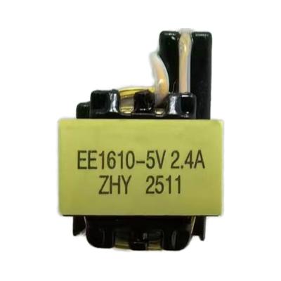 China High Quality Durable Transformer EE1610 50Hz High Frequency 5V 2A 5V 2.4A 5V 3.1A Power Coil Flyback Topology for 240v/230v/120v for sale
