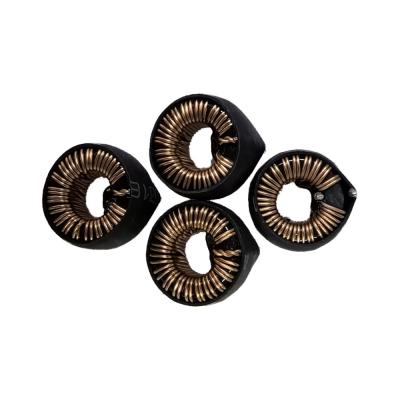 China Factory Customized Free Sample T040125-T090125  Hot Sellers Customizable Toroidal Inductor Iron Powder Core Coil with Differential Mode Inductance Power Transformer for sale
