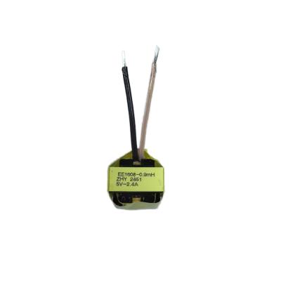 China Factory Price High Frequency Transformer EE1608 Power Supply 120V-240V  5V/3.1A Power Adapter Coil Flyback Topology for Electronic for sale