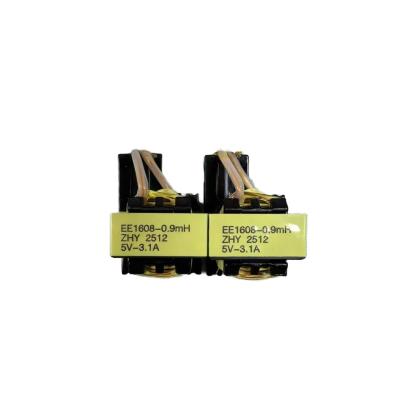 China EE1608 High Frequency Transformer 5+2+2 Instrument Power Supply Transformer 50Hz 5V 2.4A 5V 3.1A  90-264V Input Voltage for sale