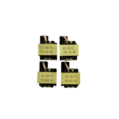 China Free Sample EE17L Customizable High Frequency Power Transformer 5V 3.6A Plastic Coil for 110V/230V/240V/120V Flyback for sale