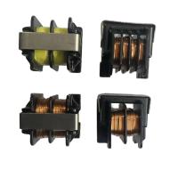 China UU16 Power Transformer Flyback Toplogy Inductor with 45mH to 100mH Ferrite Core 50Hz and 60Hz Common Mode Filter Coils for sale