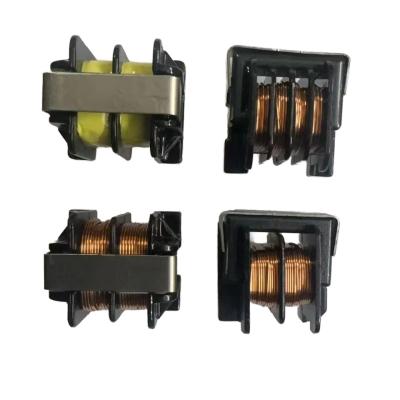China UU16 Power Transformer Flyback Toplogy Inductor with 45mH to 100mH Ferrite Core 50Hz and 60Hz Common Mode Filter Coils for sale