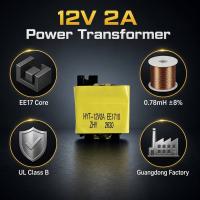 China Free Sample Customizable Factory EE1710 5+2 12V2A High‑Frequency Transformer, Flyback Power Transformer for Network Communication Power Supply for sale