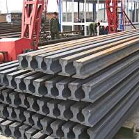 China Q235B 45#Mn Steel Rails R50 U71Mn QU70 QU120 for Railway and Crane Systems 12-30m Length for sale