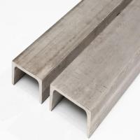 China CNAS Stainless Steel U Channel Profile 80-160mm Height with Hot-Dip Galvanized Corrosion Protection for Mining and Construction for sale