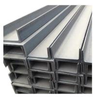 China Galvanized U Channel Steel Beam 1.0-3.0mm Thickness Hot Rolled Mild Steel for sale