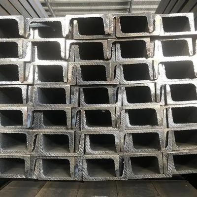 China CE Certified U Shape Steel Channel Beam 21cm Height 6m-12m Length Q235 SS304 for sale