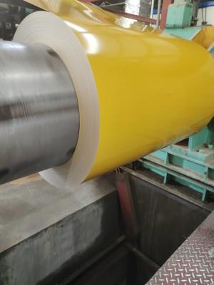 China Anti-Corrosion Color Coated Galvanized Steel Coil 0.14-1.2mm Thickness 600-1250mm Width Fire Resistant for sale