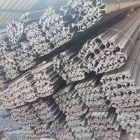 China Q235B 45#Mn U71Mn Steel Railway Track Rails QU70 QU80 QU100 QU120 12-30m Length 134-170mm Height for sale
