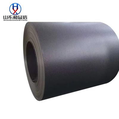 China Black Prepainted Galvanized Steel Coil PPGI Wood Grain 0.45mm Thickness 600-1500mm Width Color Coated Sheet for sale