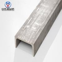 China U Shape Steel Beam U Formed Steel Channel Structure 6m 12m Length for Engineering for sale
