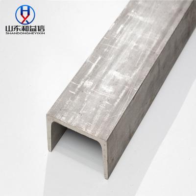 China U Shape Steel Beam U Formed Steel Channel Structure 6m 12m Length for Engineering for sale