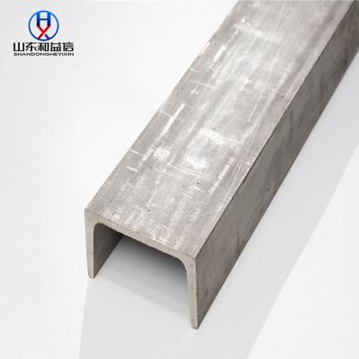 China Hot Rolled U Shape Steel Beam U 40x20 EN1993-1-1:2005 Carbon Steel Channel for sale