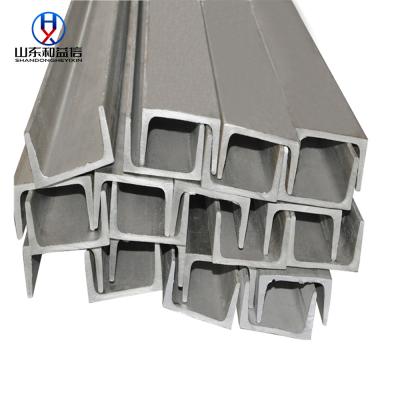 China Hot Rolled Painted UPN 80 U Channel Steel Beam 80mm Depth 12m Length for sale