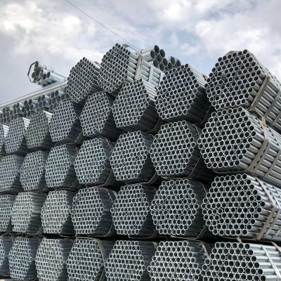 China Welded Carbon Galvanized Round Steel Tube 21.3-1620mm OD 0.5-30mm Thickness for Construction Applications for sale