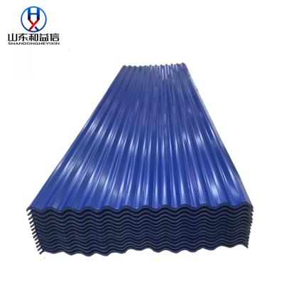China Color Coated PPGL Galvalume Corrugated Sheet 0.2-1.2mm Thickness with 25+ Year Service Life for sale
