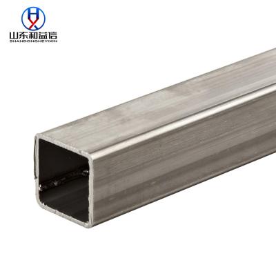 China ASTM 303 Stainless Steel Square Tube 10x10mm to 100x100mm with 520 MPa Tensile Strength for Industrial Applications for sale