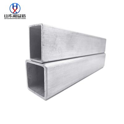 China 347 Stainless Steel Rectangular Pipe 10x20mm to 50x100mm with 0.6-6.0mm Wall Thickness for High Temperature Applications for sale