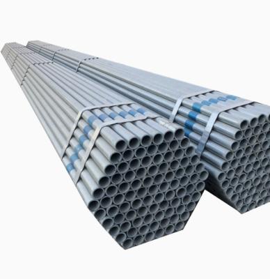 China Hot Dipped Galvanized Steel Pipe 48.3mm x 3.2mm Carbon Round Tube for Construction Scaffolding for sale