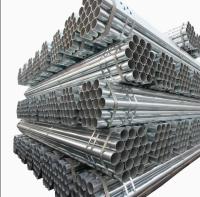 China Hot Dip Galvanized Round Steel Pipe Sch 40 80 Carbon Steel Tube for Construction Applications for sale