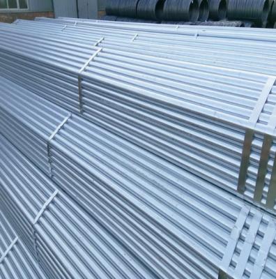China Q355 Pre Round Galvanized Steel Pipe Construction Hot Dipped Galvanized Tube for sale
