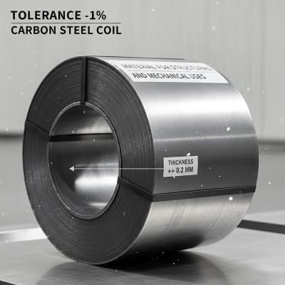 China Carbon Steel Coil 0.2-20mm Thick Tolerance +/-0.2mm Cold Rolled Hot Rolled Full Hard for Structural Use for sale