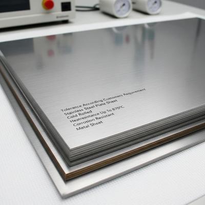 China Cold Rolled Stainless Steel Plate Sheet 0.3-100mm Thickness Heat Resistant 870°C Corrosion Resistant Metal Sheet for sale