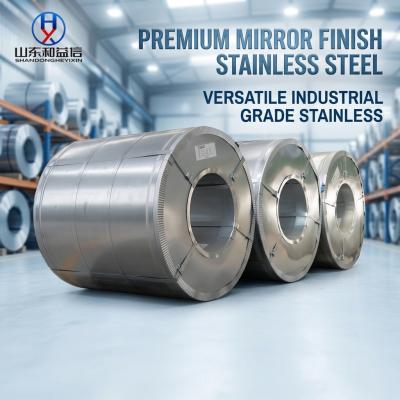 China 430 Stainless Steel Coil Cold Rolled 2B Ferritic Magnetic 0.3mm-2.0mm 1000mm 1219mm for Home Appliance for sale