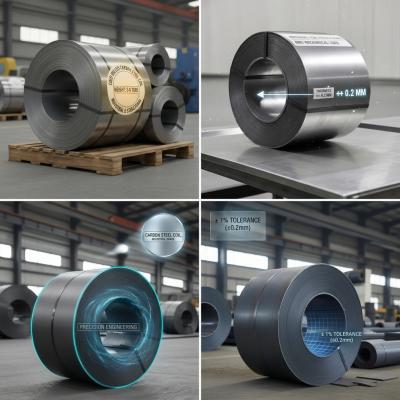 China SAE 1008 Cold Rolled Carbon Steel Sheet Coil 0.3-3.0mm Precision Thickness For Brazil South America Manufacturing Market for sale