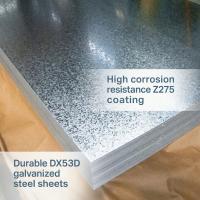 China ASTM A653 EN 10346 Galvanized Steel Plate Dual Certified 0.2mm-3.0mm Export Grade for sale