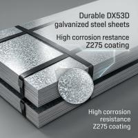 China DX53D Deep Drawing Galvanized Steel Plate SGCD3 0.3mm-1.2mm Forming Grade for sale