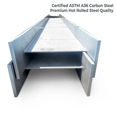 China Hot Rolled I Beam Steel Profile EN 10025 S355JR Structural Section 100-600mm for sale