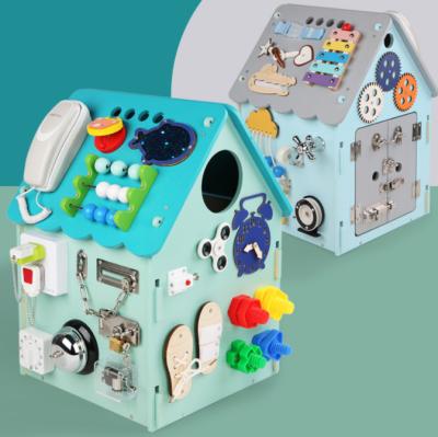 China Children and babies in the busy room unlock, knock the piano, answer the phone, start to use the brain, early education for sale