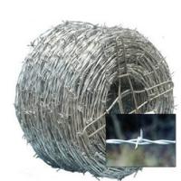 China Hot Dipped Galvanize 14 gauge galvanized barbed wire for South America Market for sale