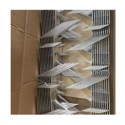 China Rotary Anti-Climbing Spike Fence - 304 Stainless Steel Single Razor Security Barrier for Protective Construction for sale