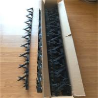 China 1m Length 5m Coverage Stainless Steel Wall Fence Spikes - 304 Grade Anti-Bird Security Deterrent for sale